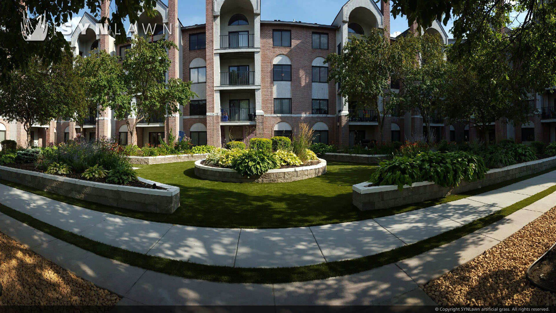 Commercial Installations | SYNLawn Alabama